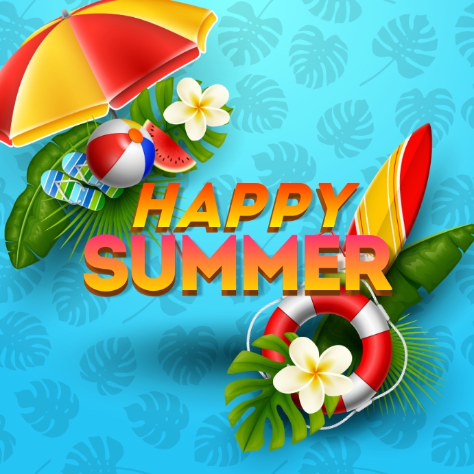 Copy of Happy Summer | PosterMyWall