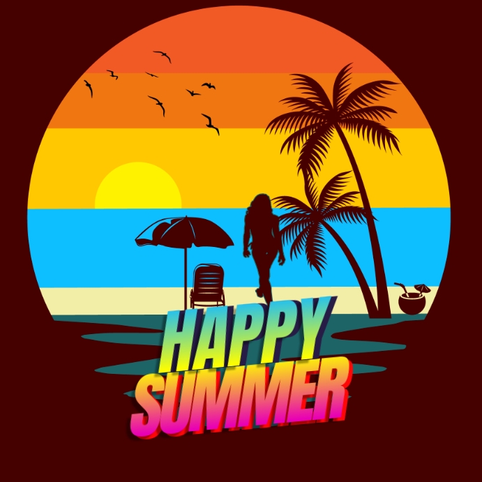Happy Summer Template | PosterMyWall
