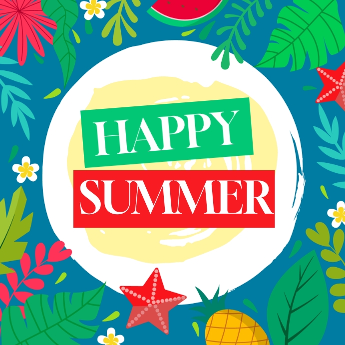 Happy Summer Template | PosterMyWall