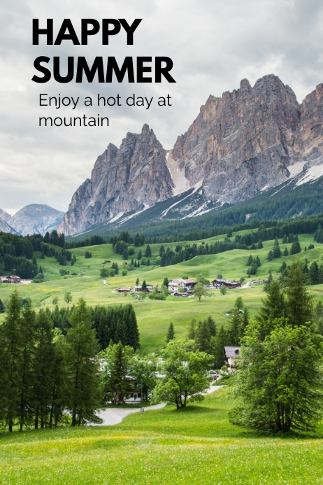 happy summer poster Template | PosterMyWall