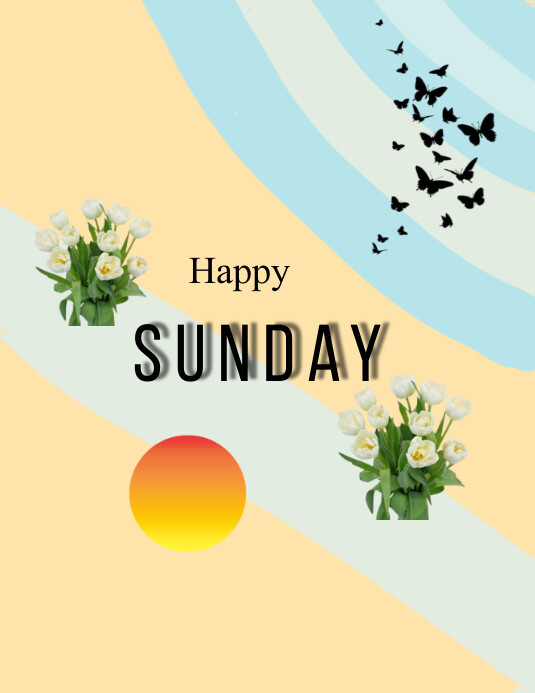 Happy Sunday enjoy Template | PosterMyWall