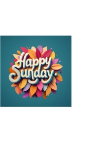 Happy Sunday Flyer Template | PosterMyWall
