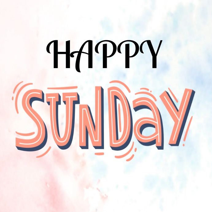 Copy of Happy Sunday Instagram post | PosterMyWall