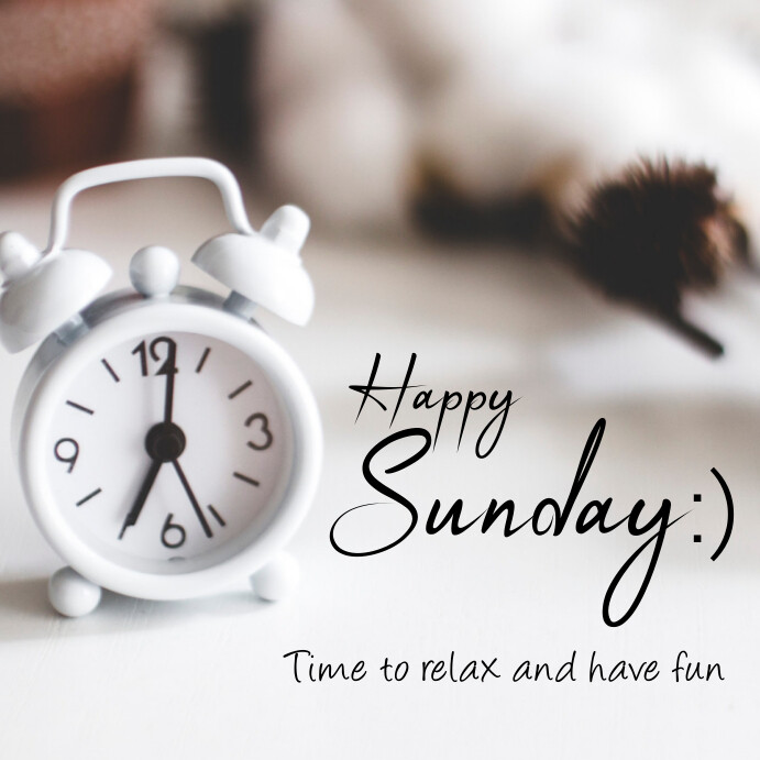 Happy Sunday Instagram Post Template | PosterMyWall
