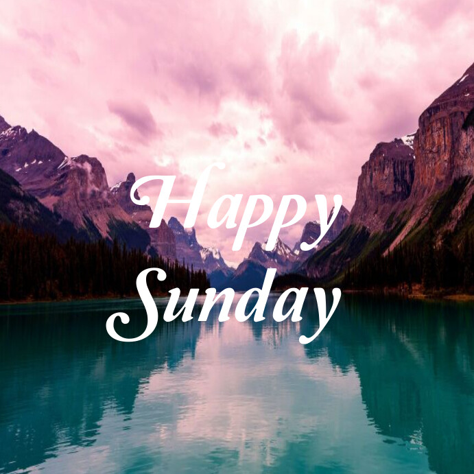 Happy Sunday Instagram post Template | PosterMyWall