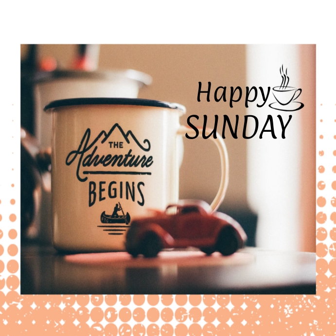 Happy Sunday Instagram post Template | PosterMyWall
