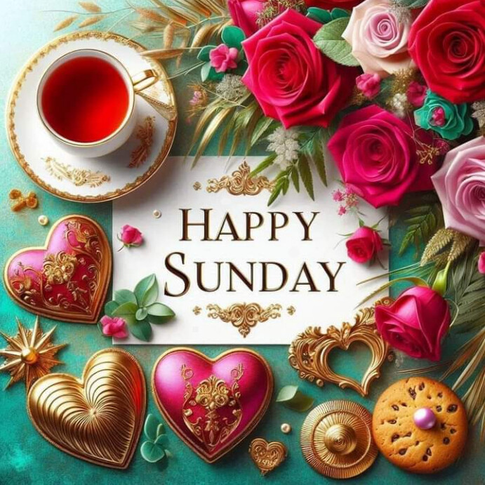 Copy of happy sunday poster | PosterMyWall