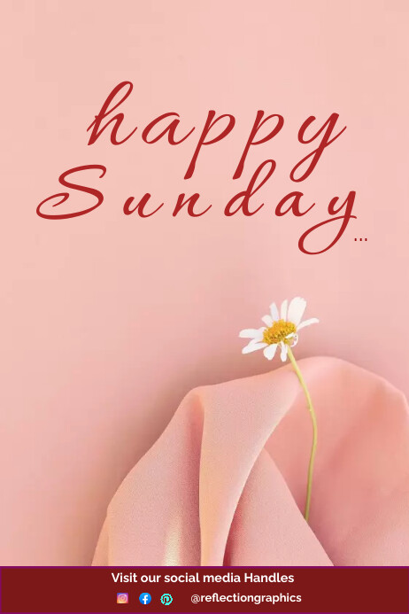 Plantilla de Happy Sunday template | PosterMyWall