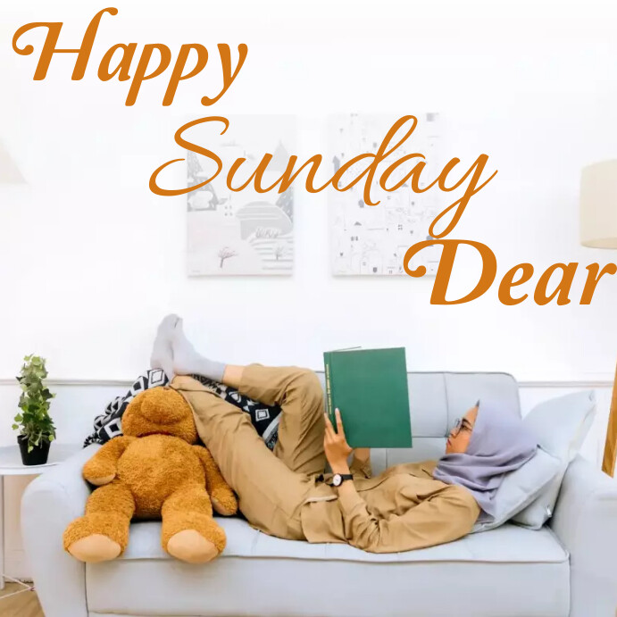 Happy Sunday template online greeting card | PosterMyWall