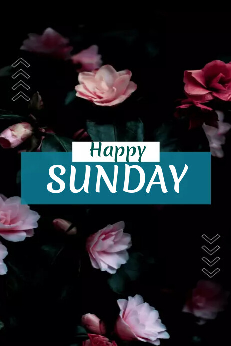 Happy Sunday template Poster Design | PosterMyWall