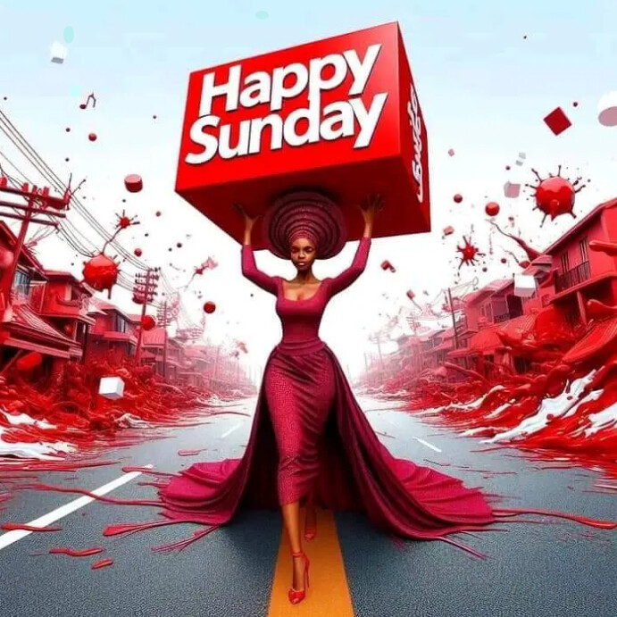 Happy Sunday wish posters Template | PosterMyWall