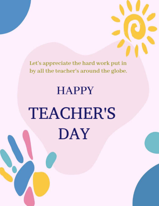 Happy teacher day template 2025 | PosterMyWall