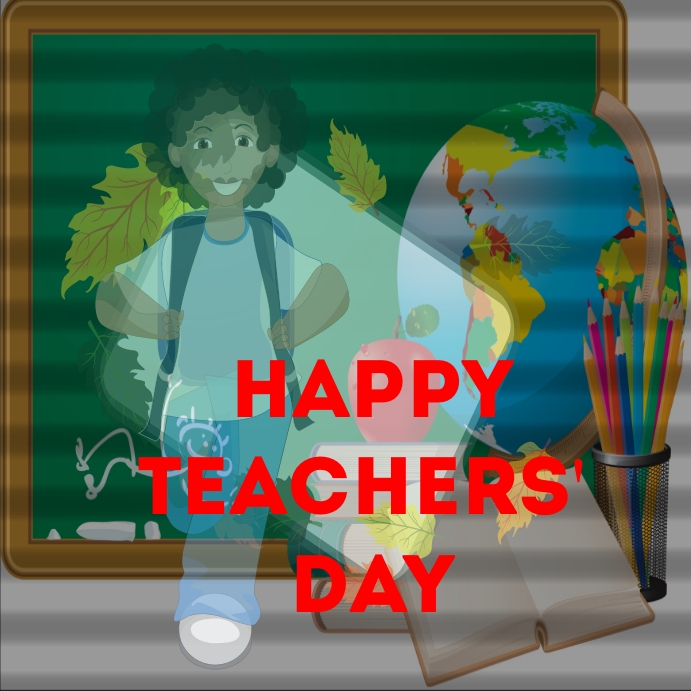 Happy Teachers' Day Template | PosterMyWall