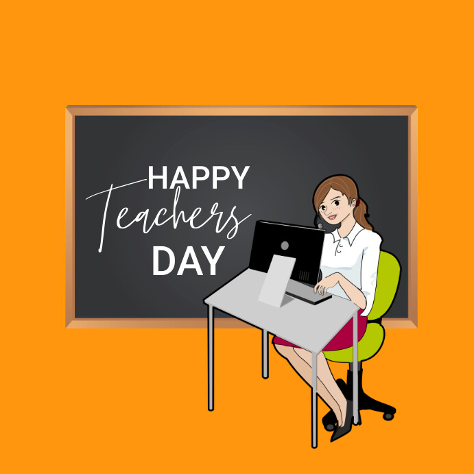 Copy of Happy teachers day | PosterMyWall