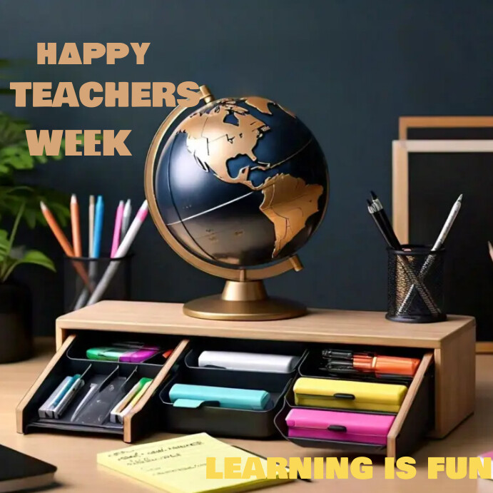 Happy teachers week Template | PosterMyWall