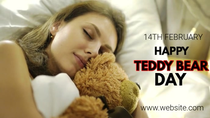 Happy teddy bear day Template | PosterMyWall