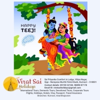 happy Teej Template | PosterMyWall
