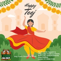 happy Teej Template | PosterMyWall