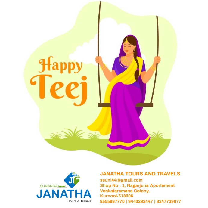 happy Teej Template | PosterMyWall