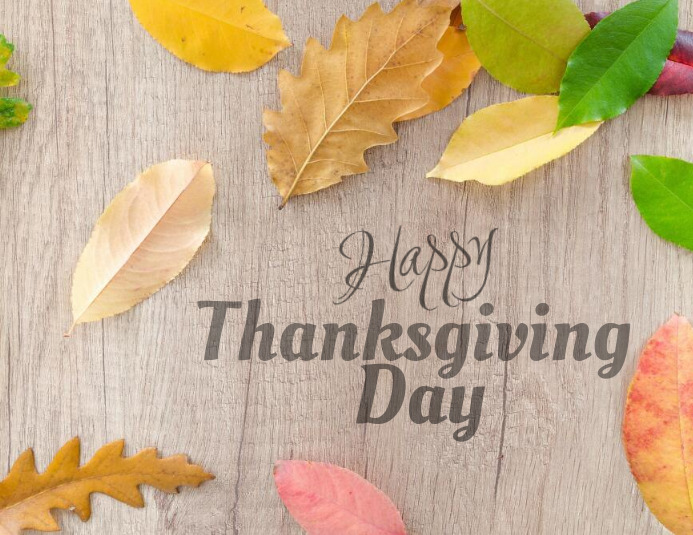 Happy Thanksgiving Day Design Poster Template | PosterMyWall