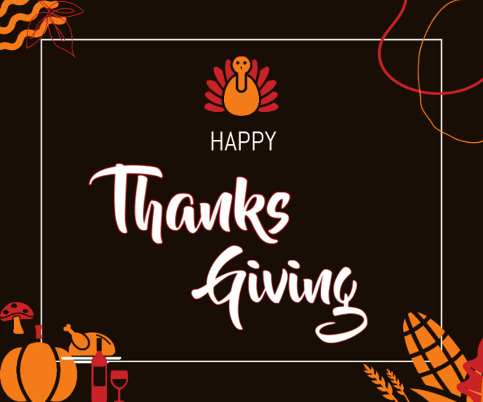 Happy thanks giving Template | PosterMyWall
