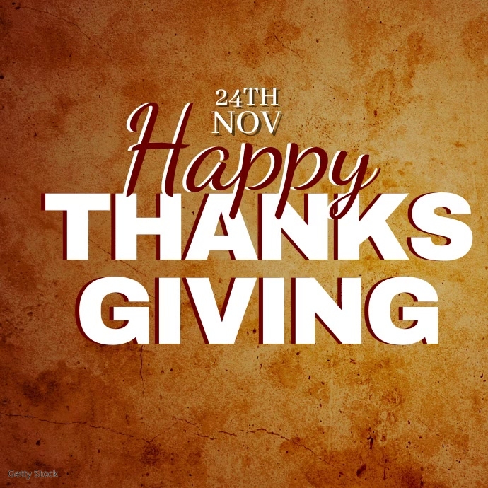 HAPPY THANKSGIVING AD TEMPLATE | PosterMyWall