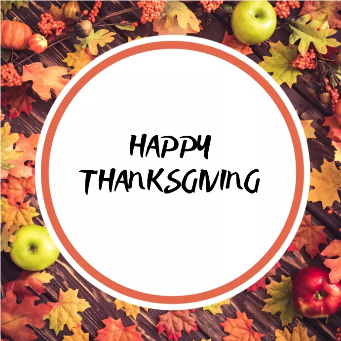 HAPPY THANKSGIVING DAY CELEBRATION Template | PosterMyWall