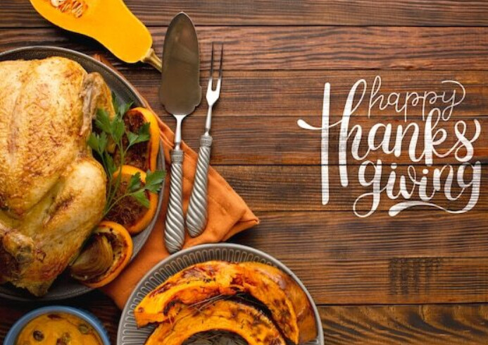 Happy Thanksgiving day celebration template | PosterMyWall