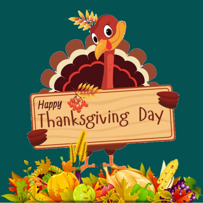 Happy Thanksgiving day Template | PosterMyWall
