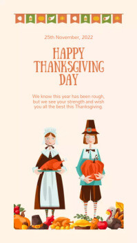 Thanksgiving Instagram Story Template | PosterMyWall