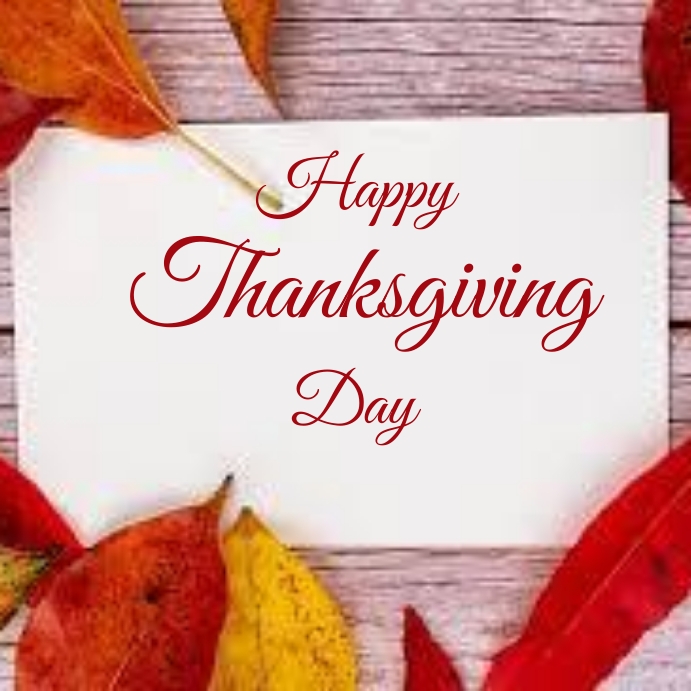 happy thanksgiving day instagram post Template | PosterMyWall
