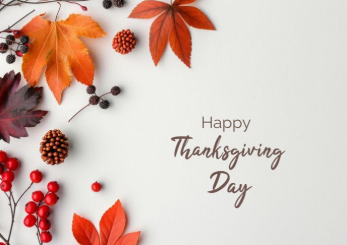 Happy Thanksgiving Template | PosterMyWall