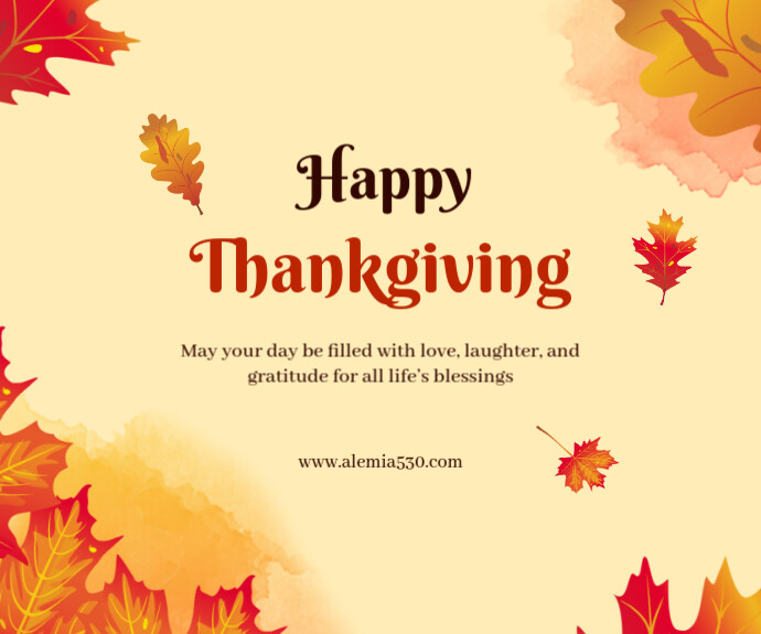 Happy Thanksgiving Template | PosterMyWall