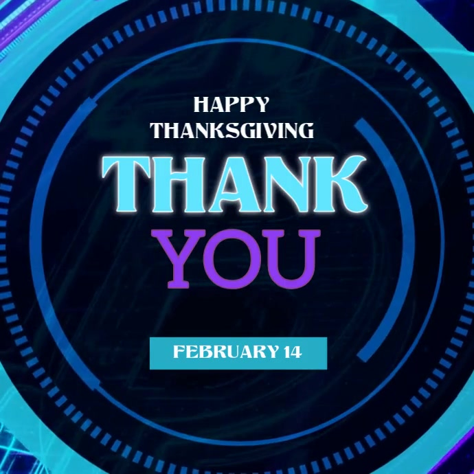 Happy Thanksgiving Template | PosterMyWall