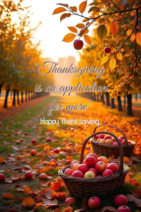 Happy Thanksgiving Template | PosterMyWall