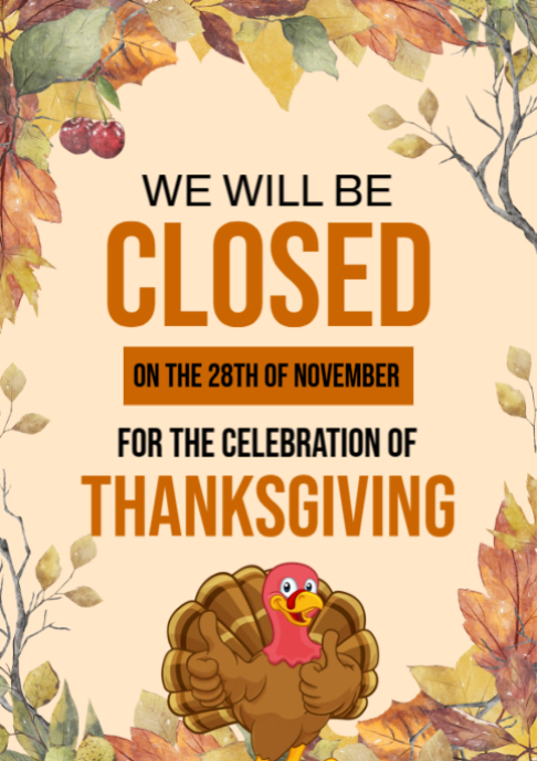 Copie de Happy thanksgiving | PosterMyWall