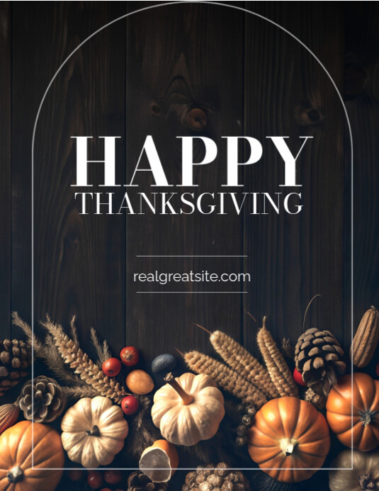 Happy thanksgiving Template | PosterMyWall