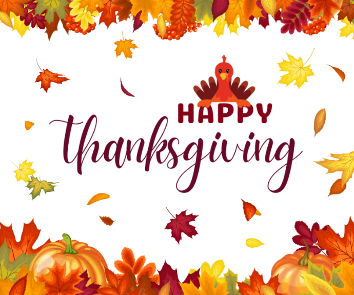 Happy Thanksgiving Template | PosterMyWall