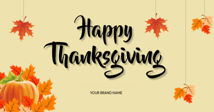 happy thanksgiving Template | PosterMyWall