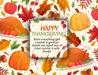 happy thanksgiving poster Template | PosterMyWall
