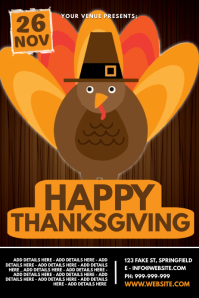 Thanksgiving Template | PosterMyWall