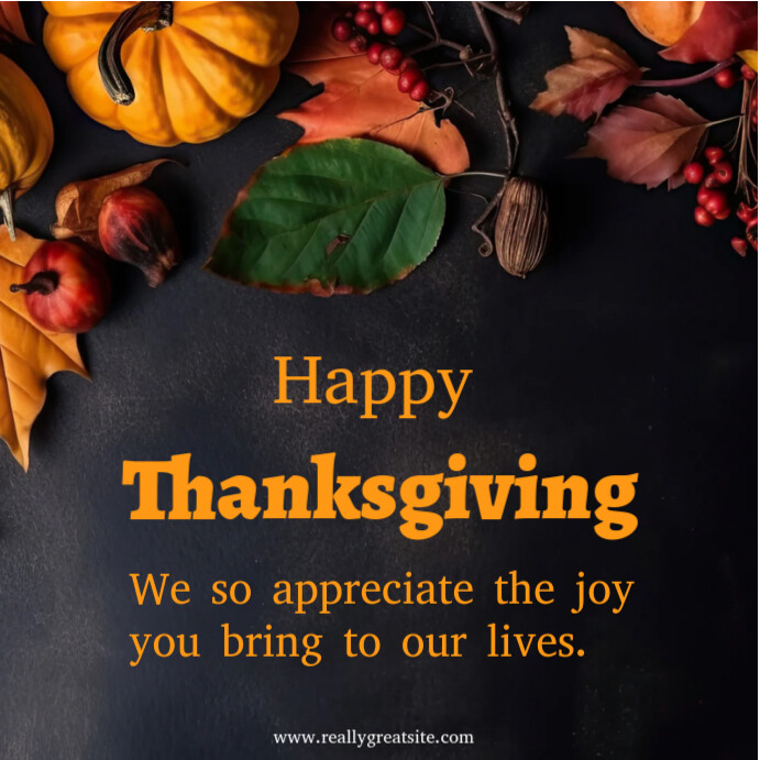 Happy Thanksgiving Template Instagram Post | PosterMyWall