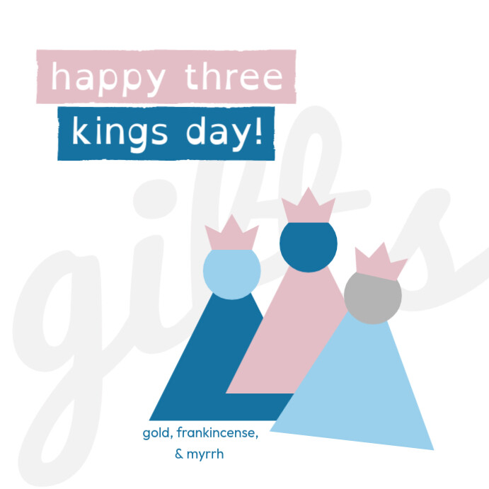 Happy Three Kings Day Template | PosterMyWall