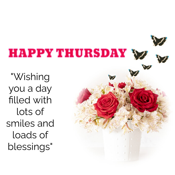 Happy Thursday Template | PosterMyWall