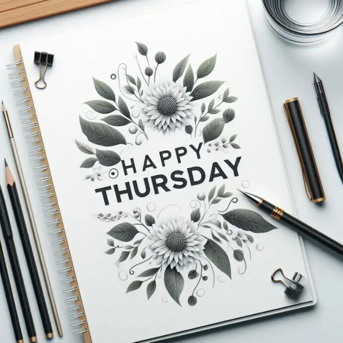 Happy Thursday flyer template | PosterMyWall