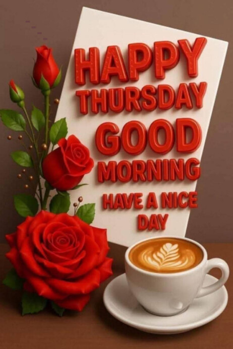 Happy Thursday template | PosterMyWall