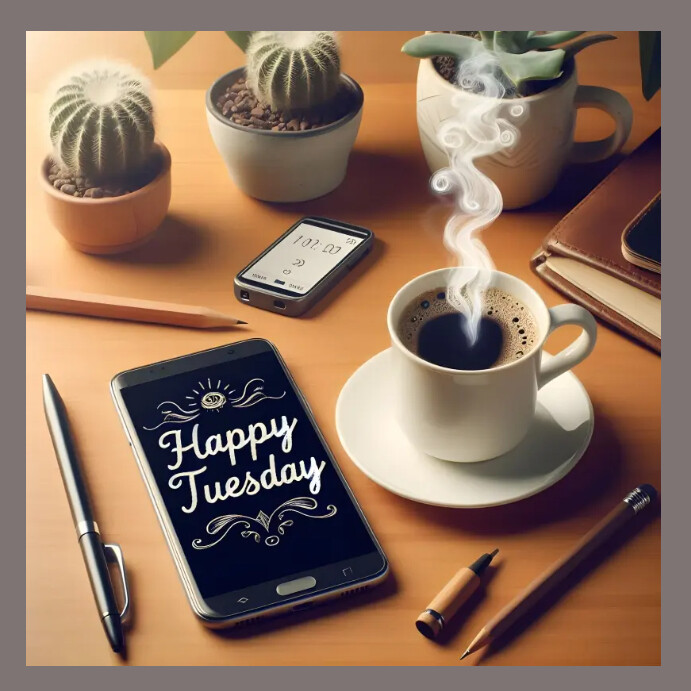 Happy Tuesday Templat | PosterMyWall