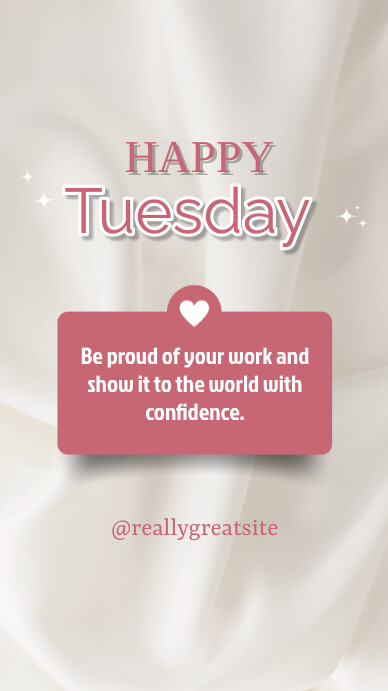 Happy Tuesday Work
