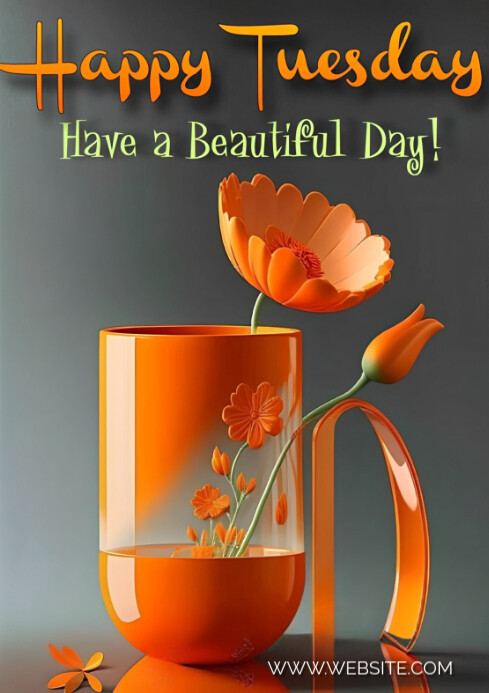 Happy Tuesday template | PosterMyWall