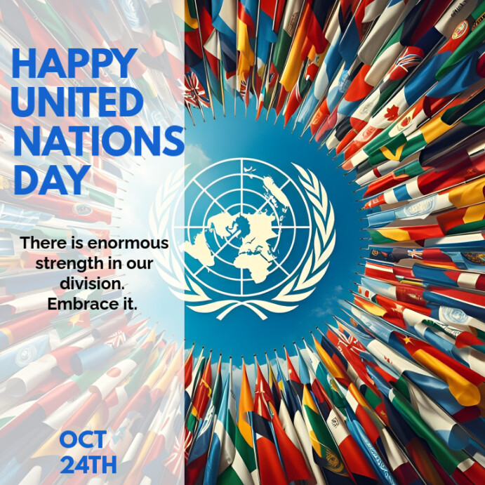 Copy of Happy United Nations Day | PosterMyWall